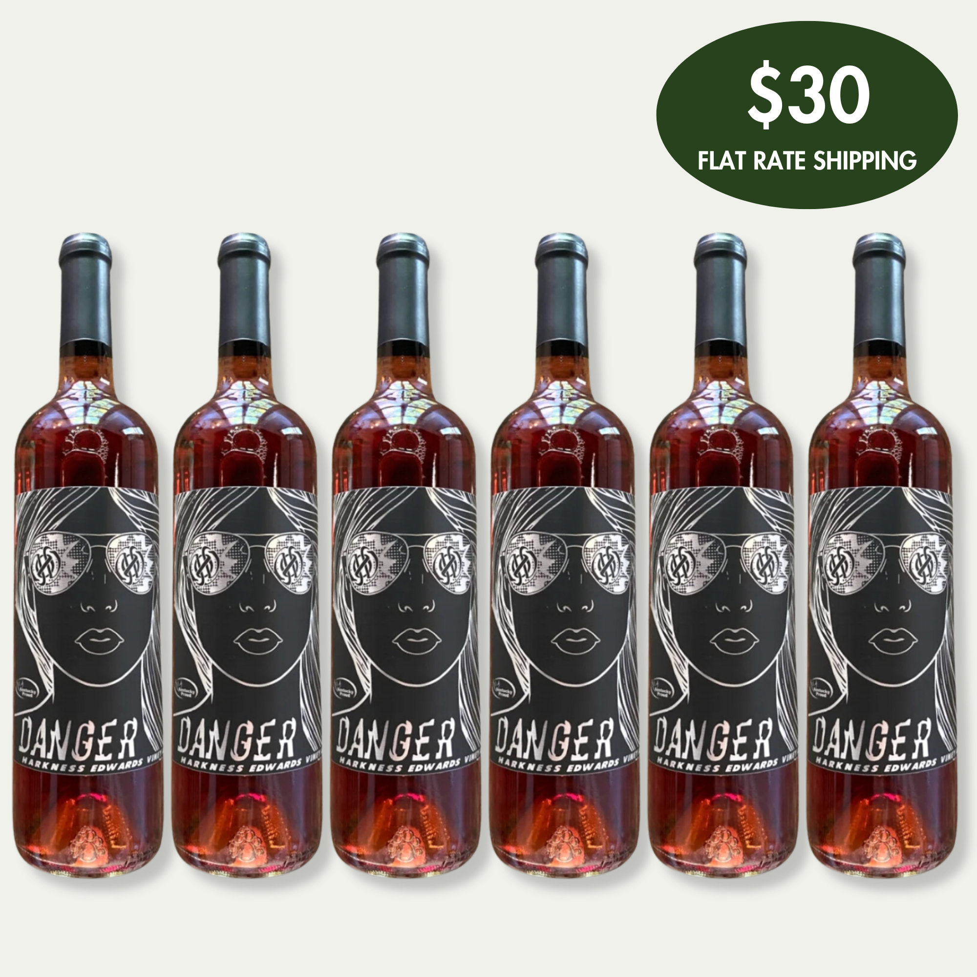 Danger Bundle of Six | Harkness Edwards Vineyards
